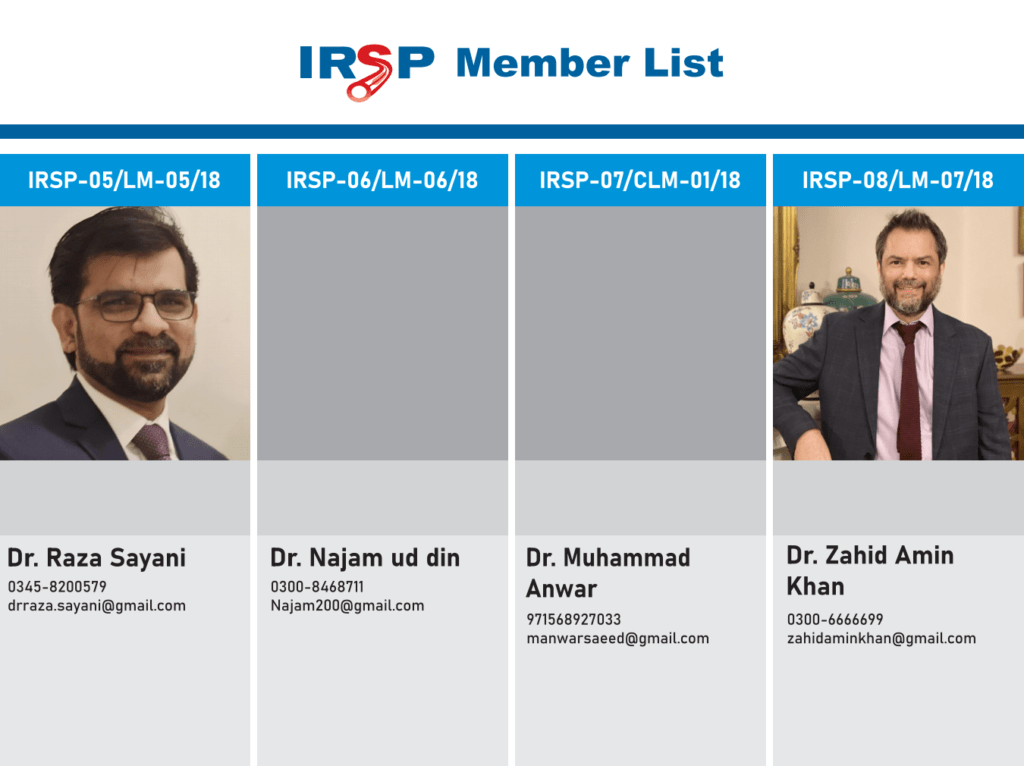 IRSP Member List – IRSP