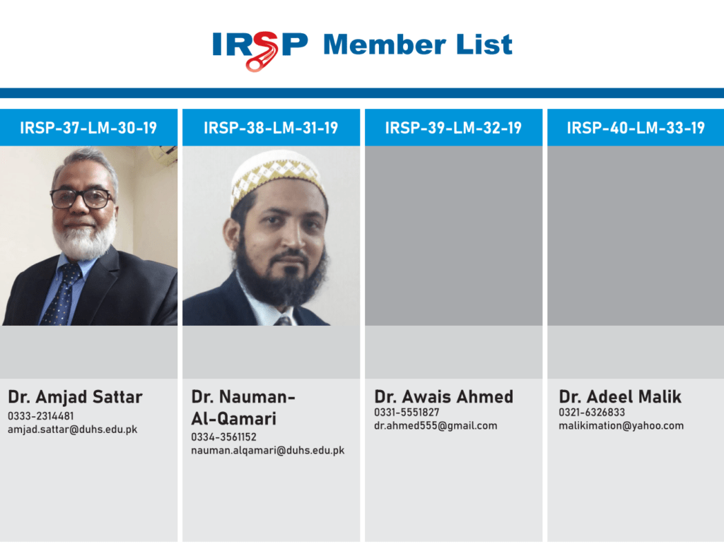 IRSP Member List – IRSP