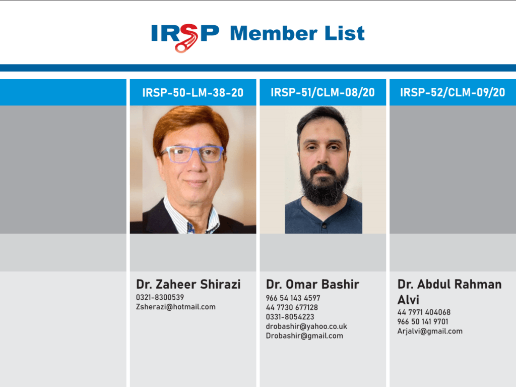 IRSP Member List – IRSP